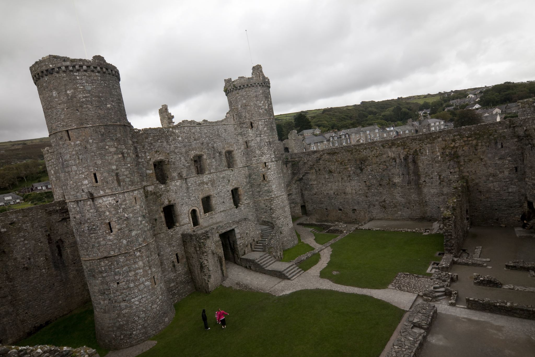 Harlech Castle Interior