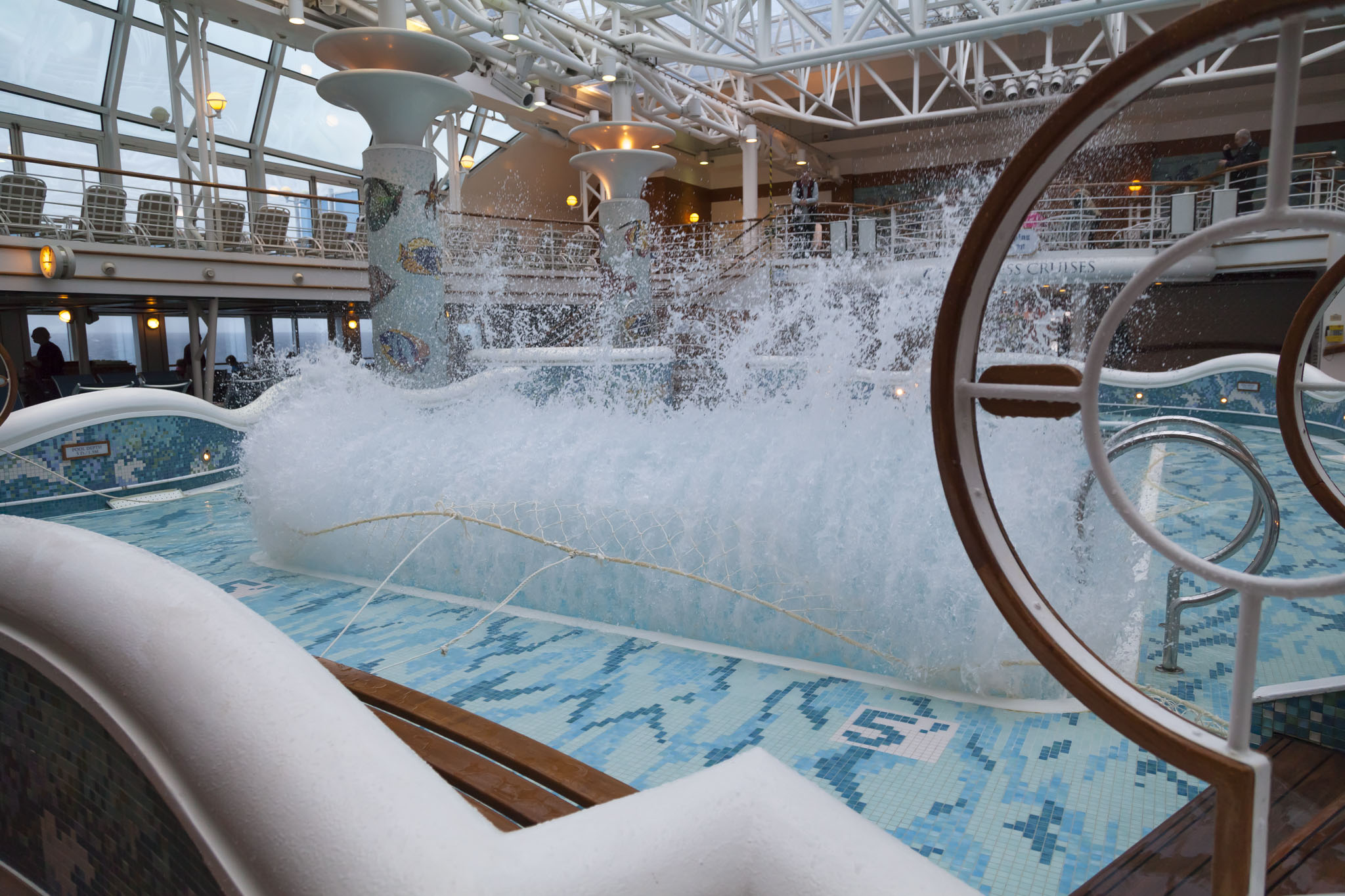 Rough Seas On The Star Princess Cruise Ship | neOnbubble