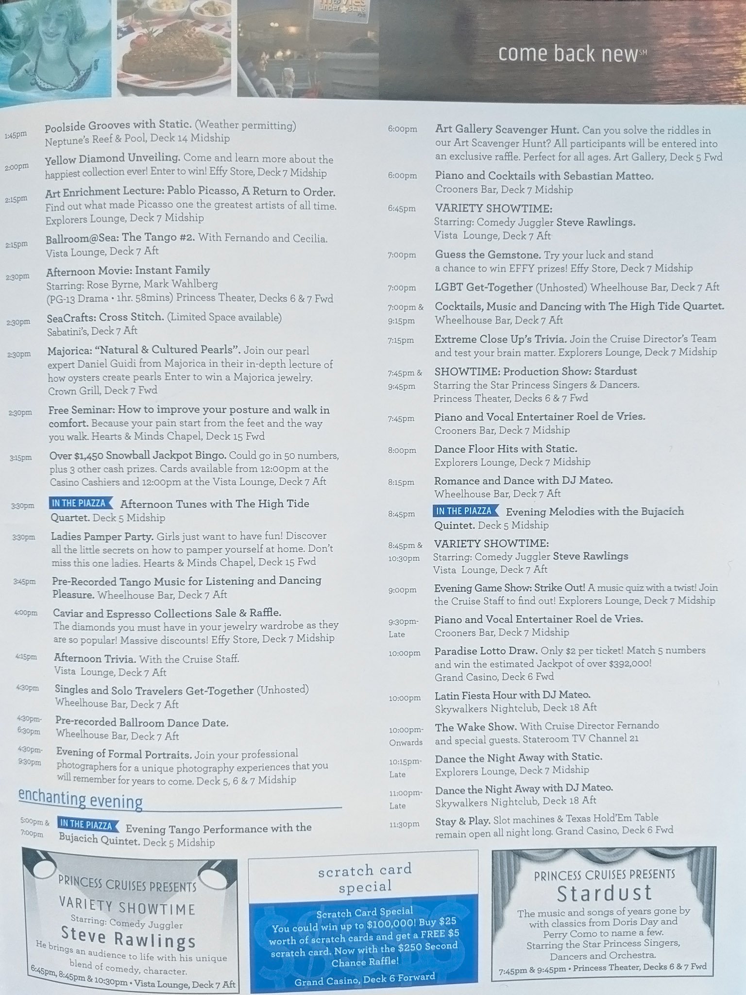 Star Princess At Sea And Specialty Dining At The Crown Grill | neOnbubble