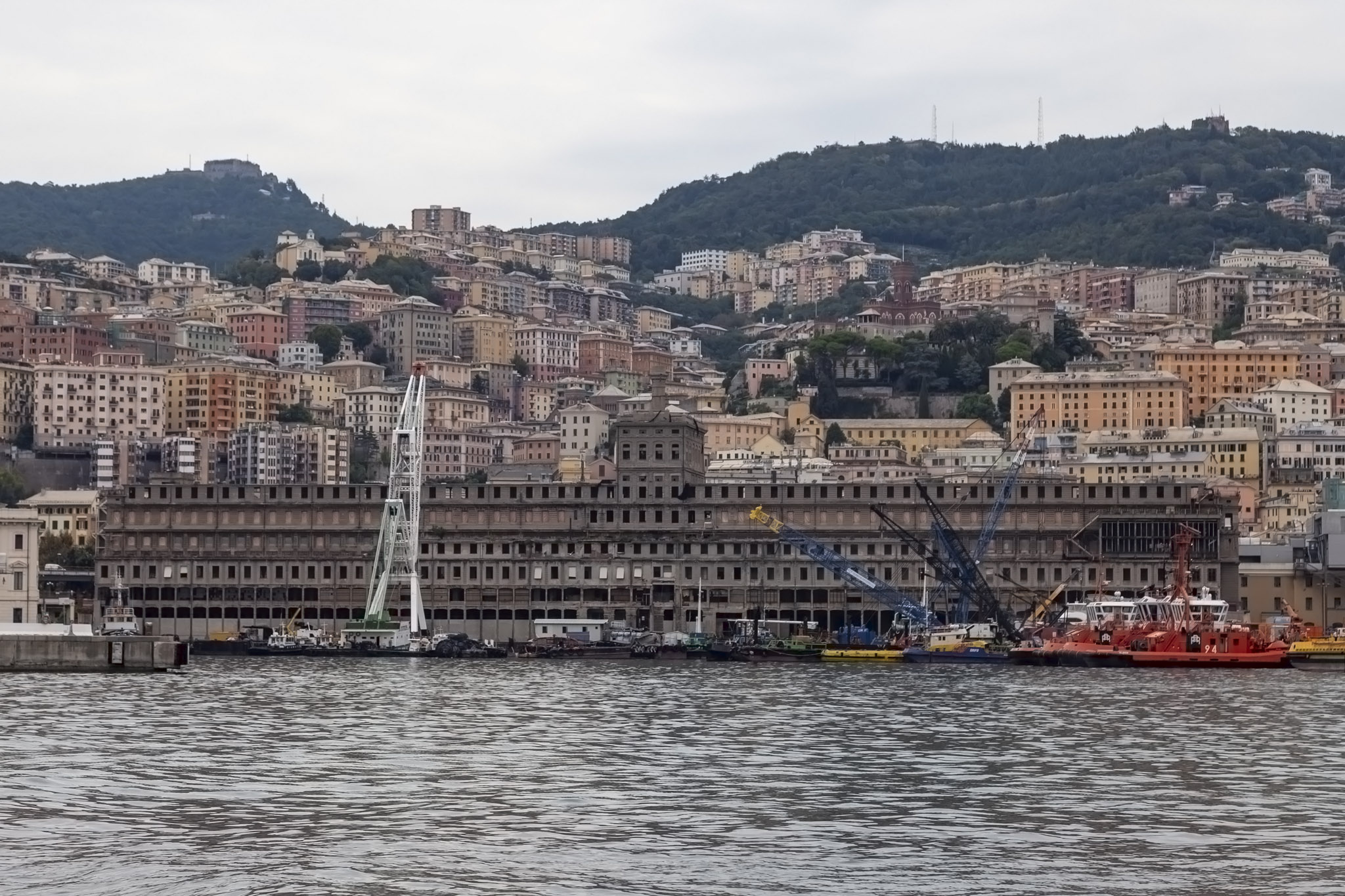 Genoa And The Italian Coastline From A Boat | neOnbubble