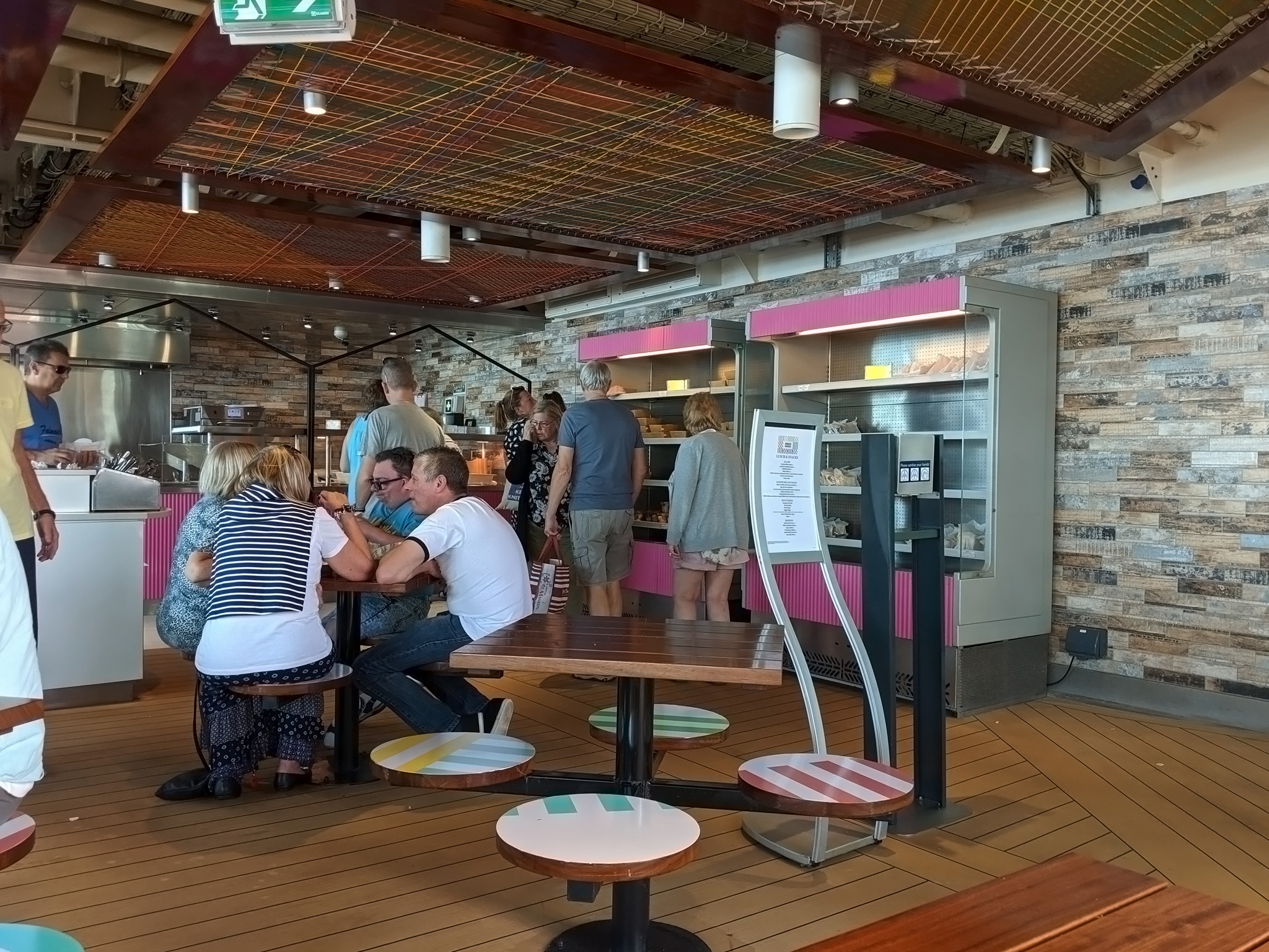Marella Discovery Sea Day And Speciality Dining At The Surf & Turf ...