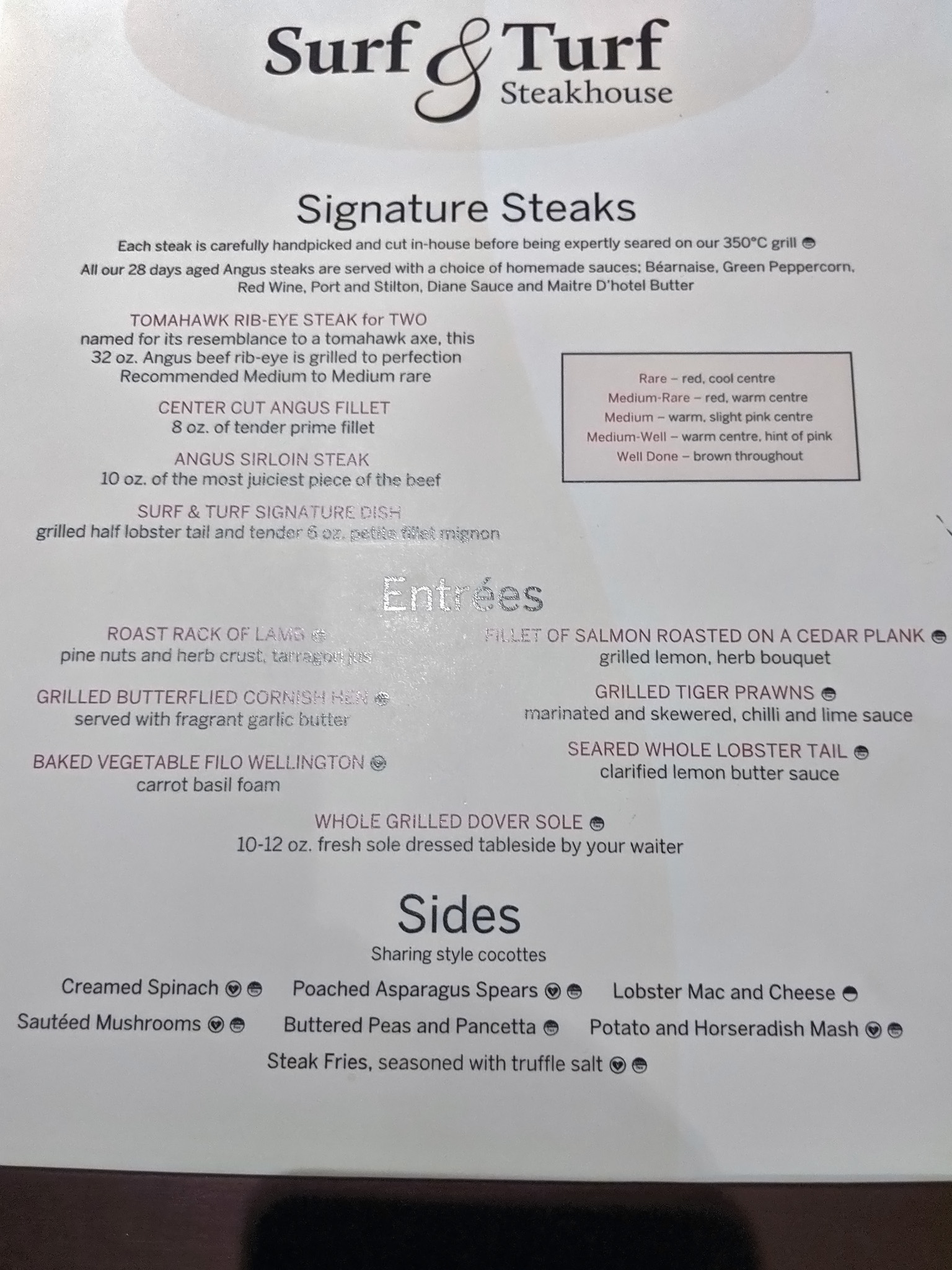 Marella Discovery Sea Day And Speciality Dining At The Surf & Turf ...