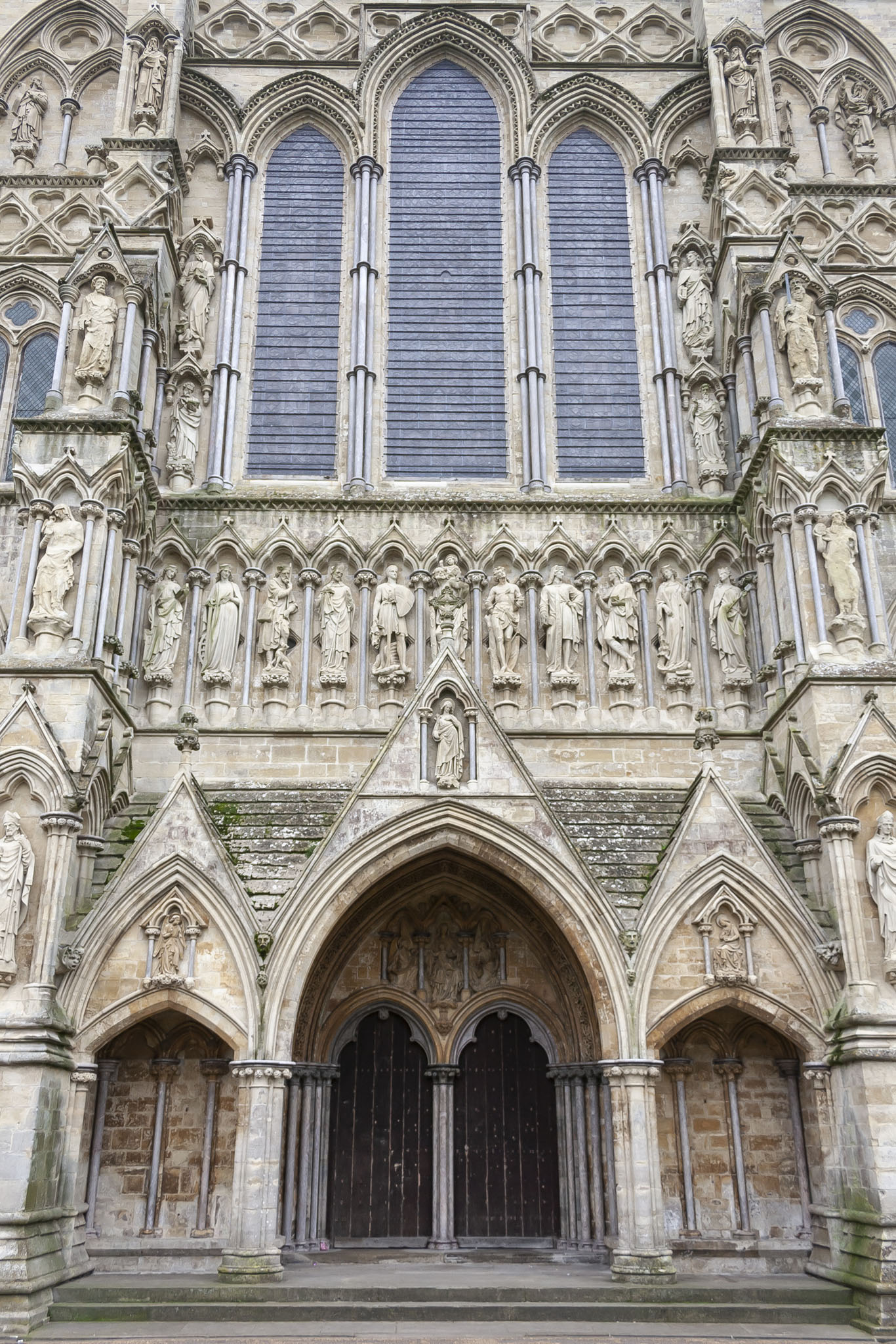 Salisbury Cathedral Facade
